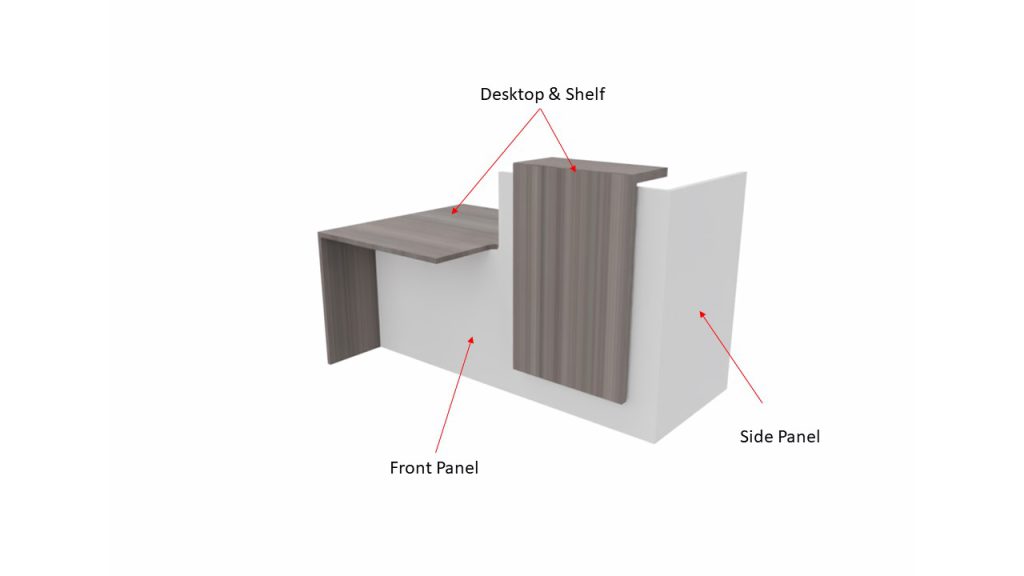Fifty Full Reception Counter with DDA Access – Office Furniture ...